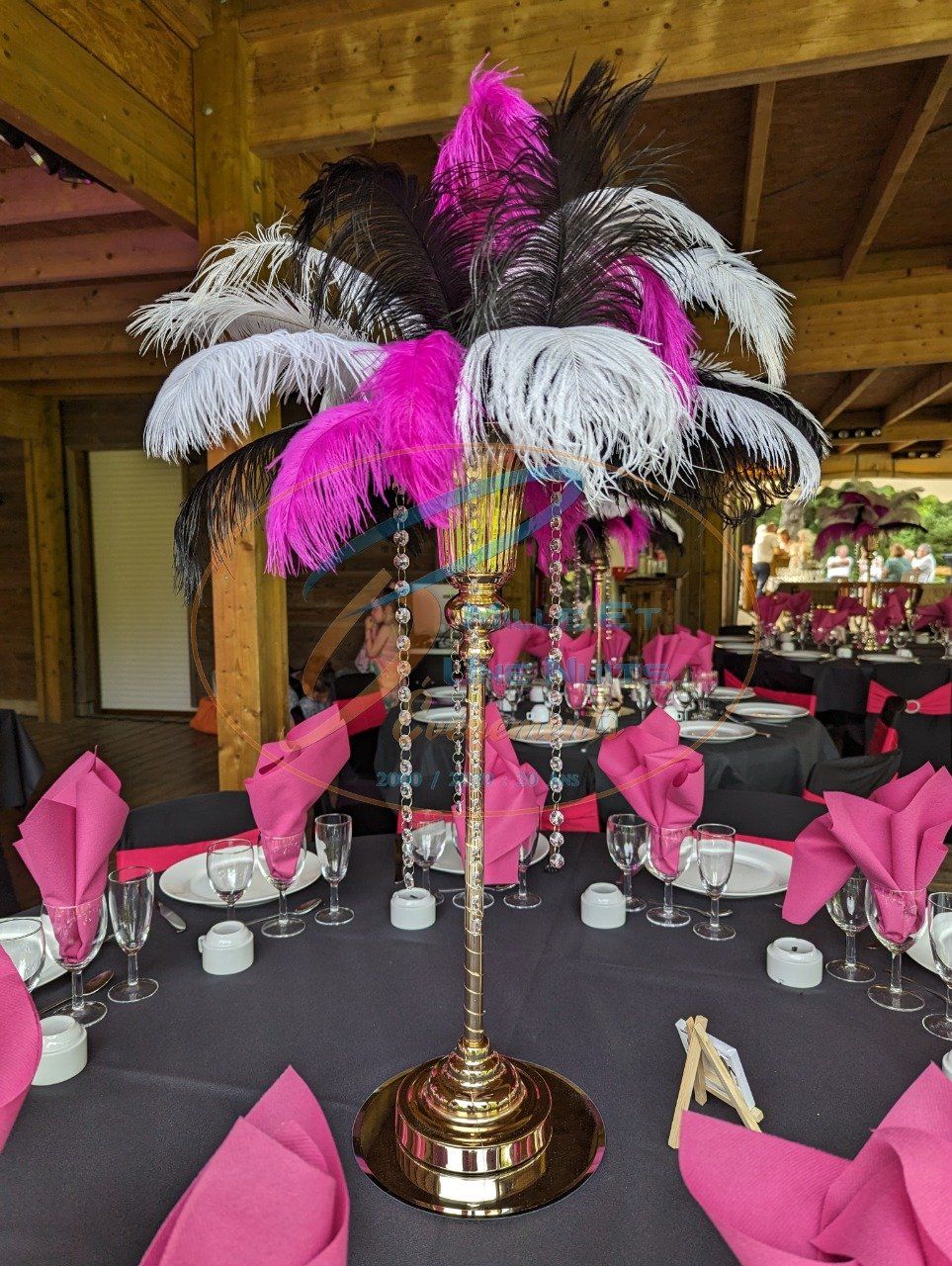 CENTRE TABLE CABARET - Locmaterielreception